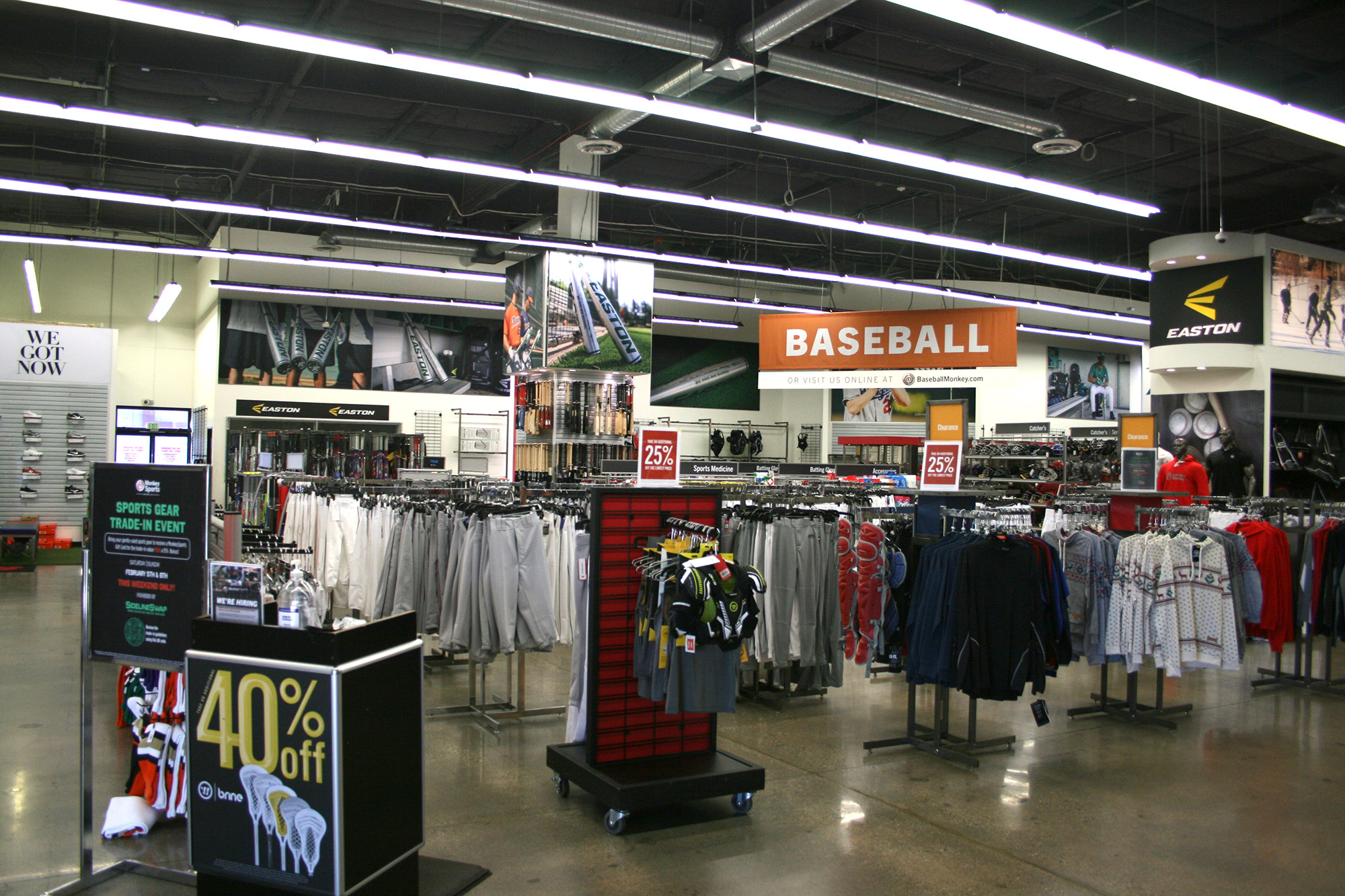 MonkeySports Equipment Trade-In Powered by Sideline Swap